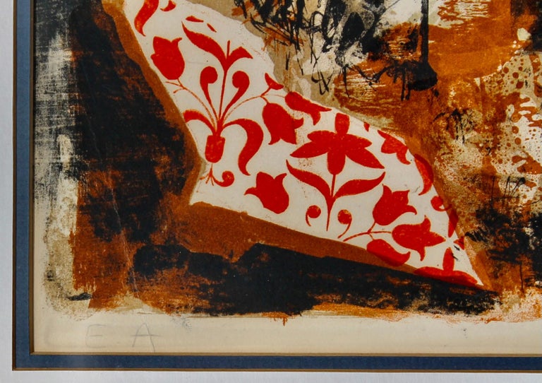 Antoni Clave "the Game of Cards" 1956 Lithograph For Sale at 1stDibs