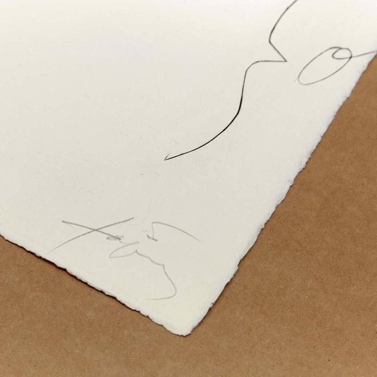 Antoni Tàpies Etching, Mitjó, 1971 For Sale at 1stDibs