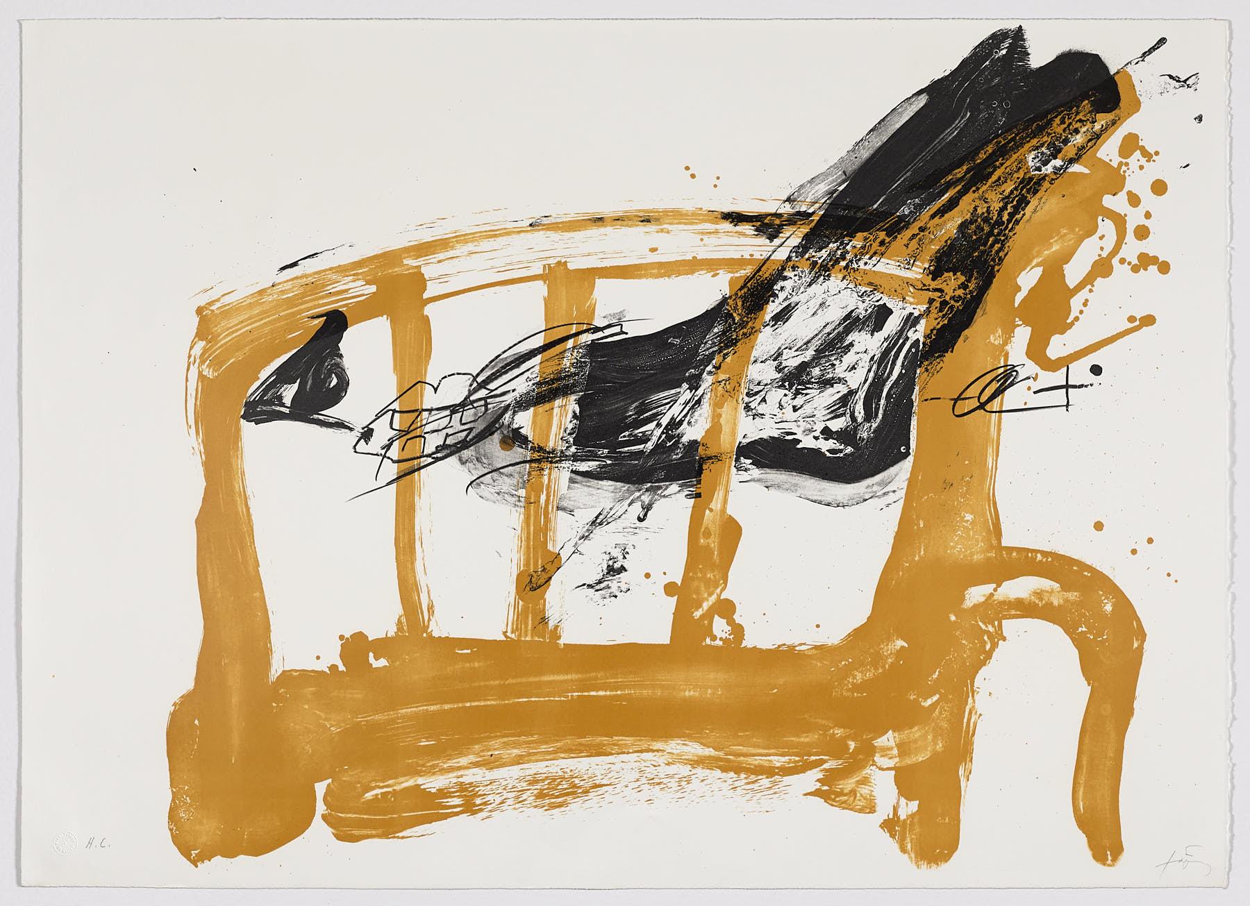 Antoni Tàpies - Spanish Artist signed limited edition original art ...