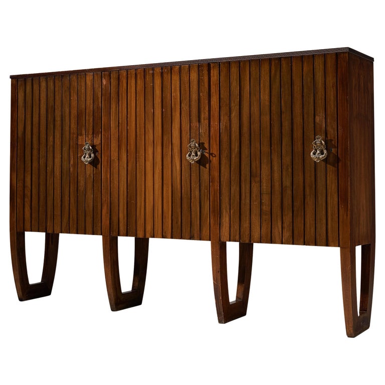 Antonio Cassi Ramelli Case Piece in Walnut For Sale at 1stDibs