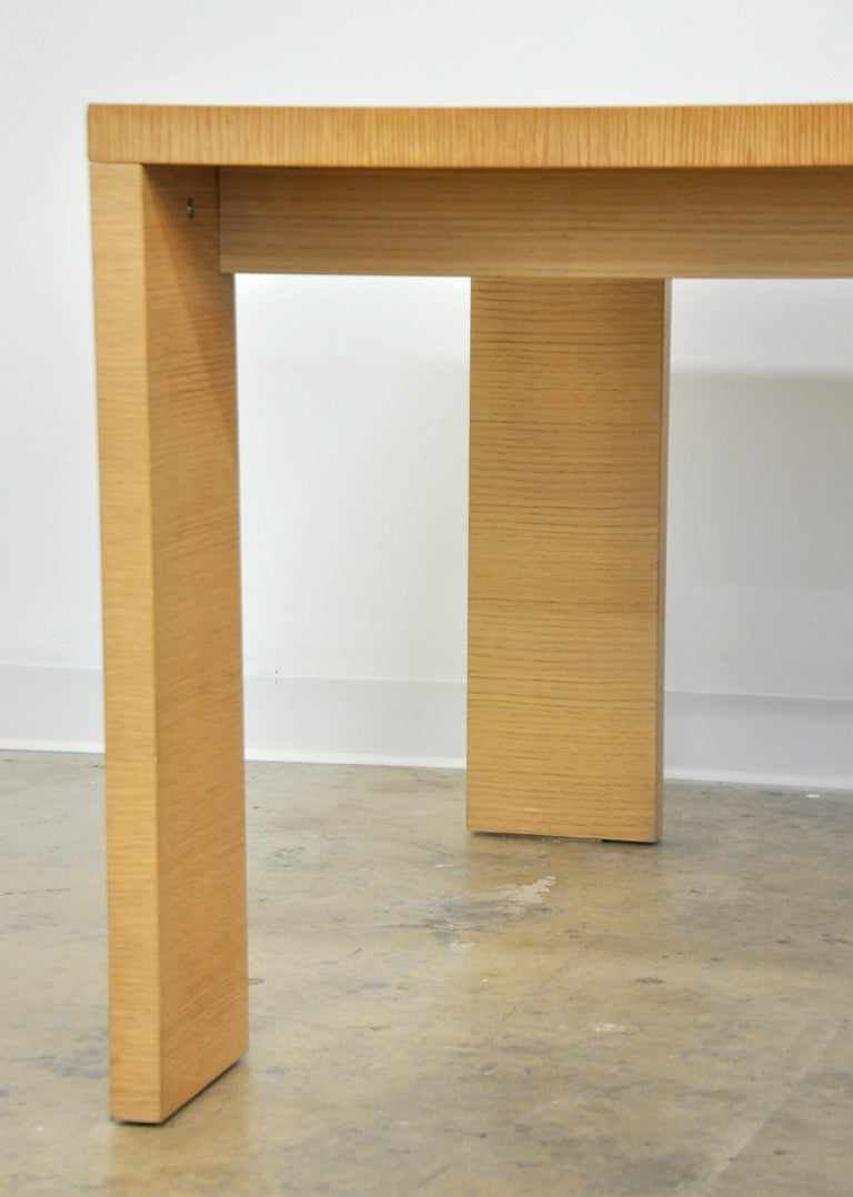 Minimalist Antonio Citterio for B&B Italia Alceo Oak Dining Table at ...