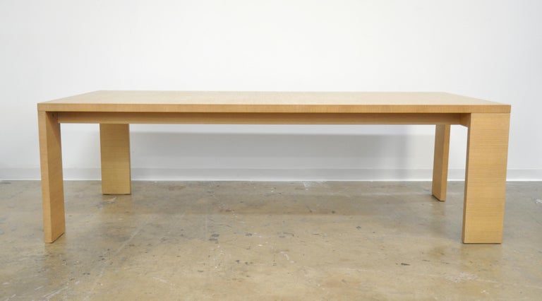 Minimalist Antonio Citterio for B&B Italia Alceo Oak Dining Table at ...