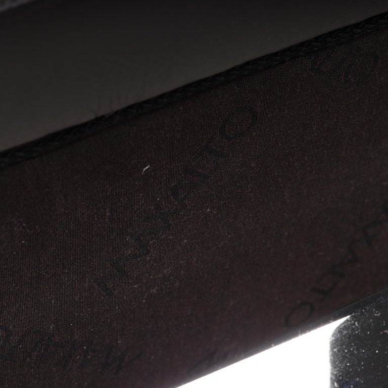 B&B Italia Maxalto by Antonio Citterio Pathos Black Leather Bench, 2013 ...