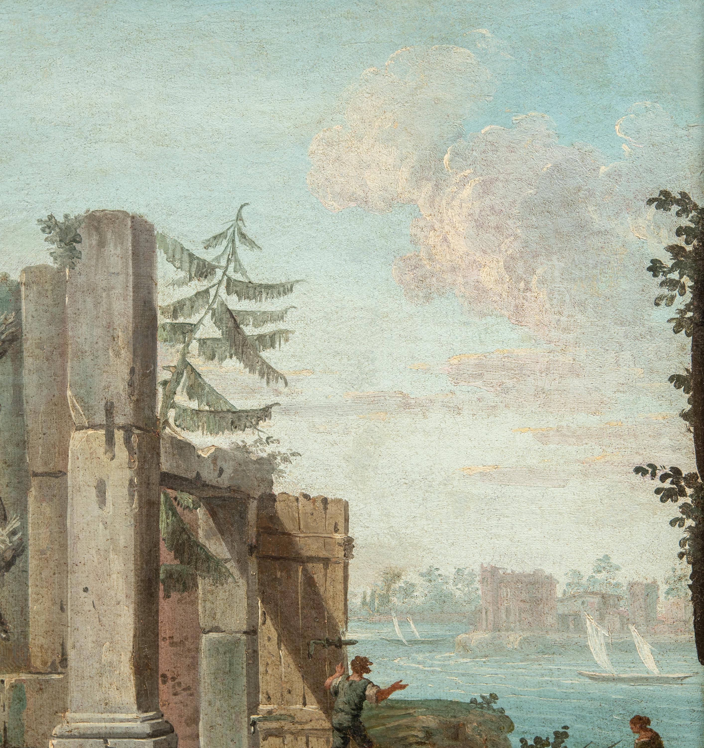 Antonio Joli (Naples Master) - Late 18th century Architectural view ...