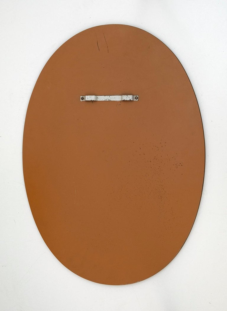 Antonio Lupi Mid-Century Modern Italian Mirror by Cristal Luxor, 1960s ...