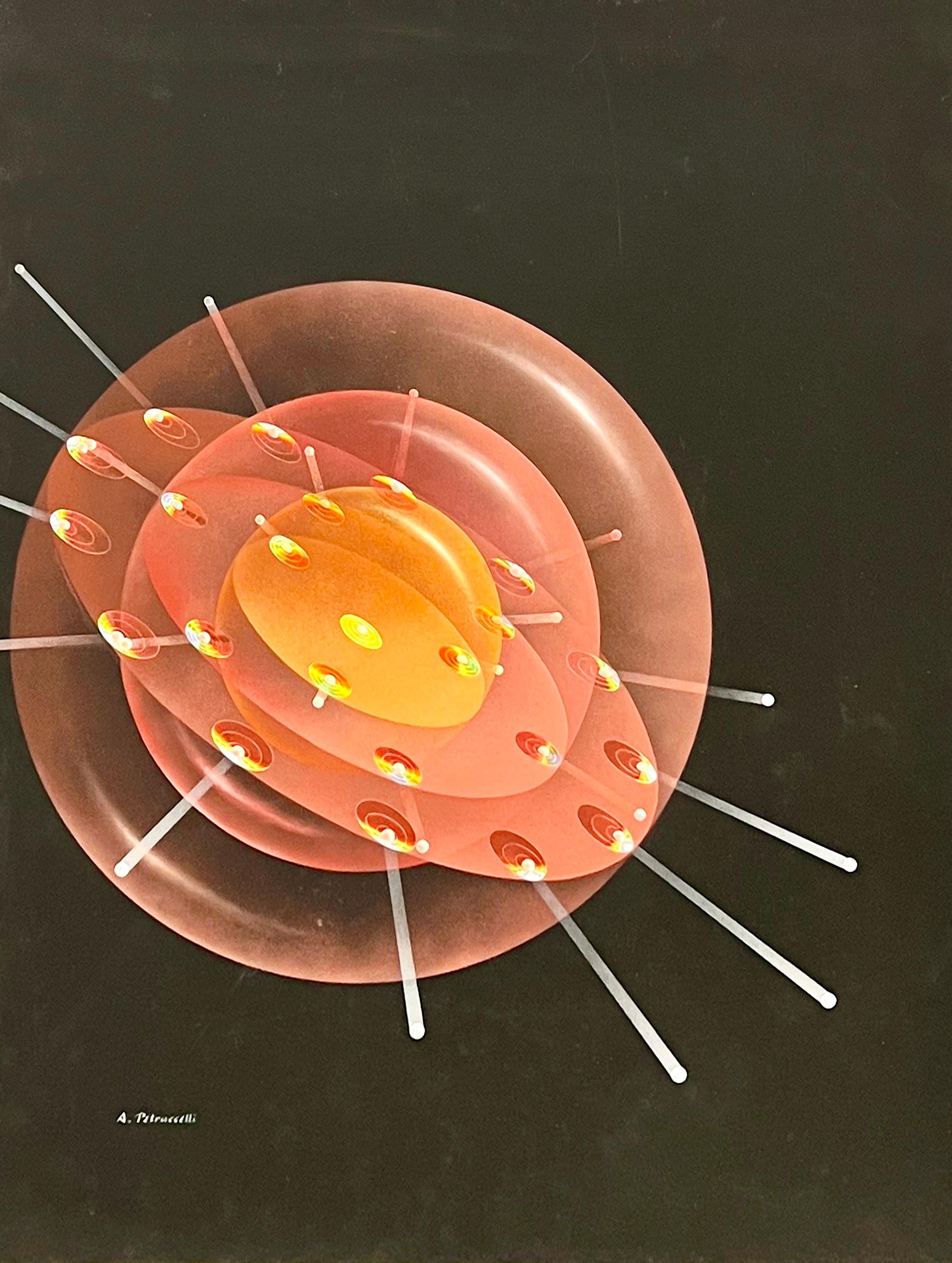 Antonio Petruccelli - Original Painting. Life Mag. Space Solar System ...