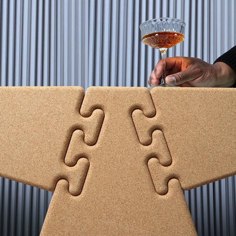 Anvil Console Table, Cork For Sale at 1stDibs