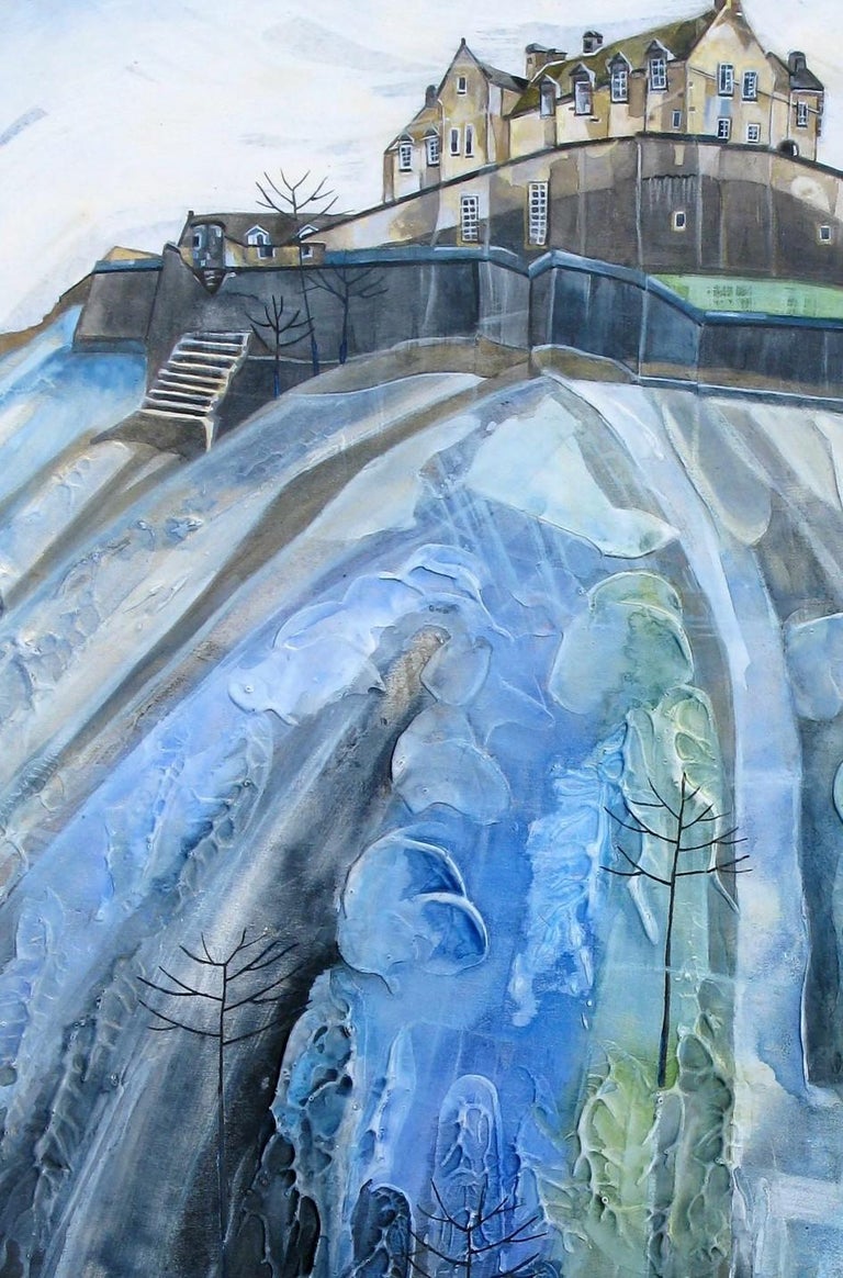 Anya Simmons - Castle Rock, Edinburgh by Anya Simmons, contemporary art ...