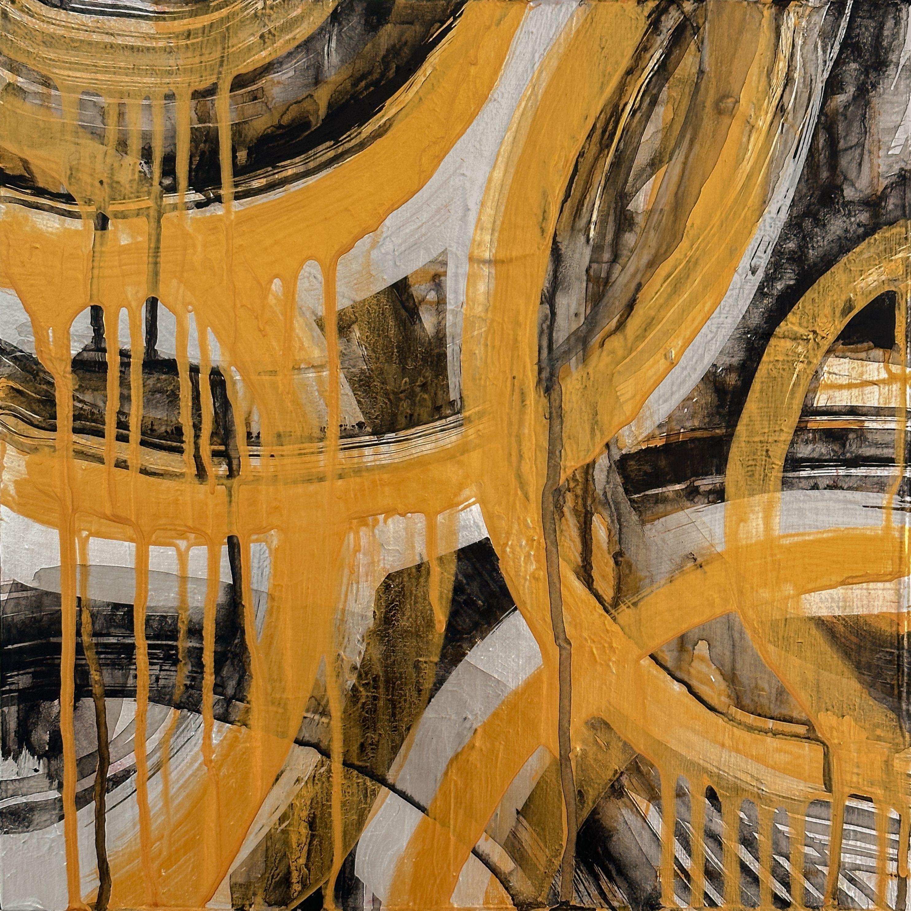 Anyes Galleani - La intersección del bien y del mal, Pintura, Acrílico ...