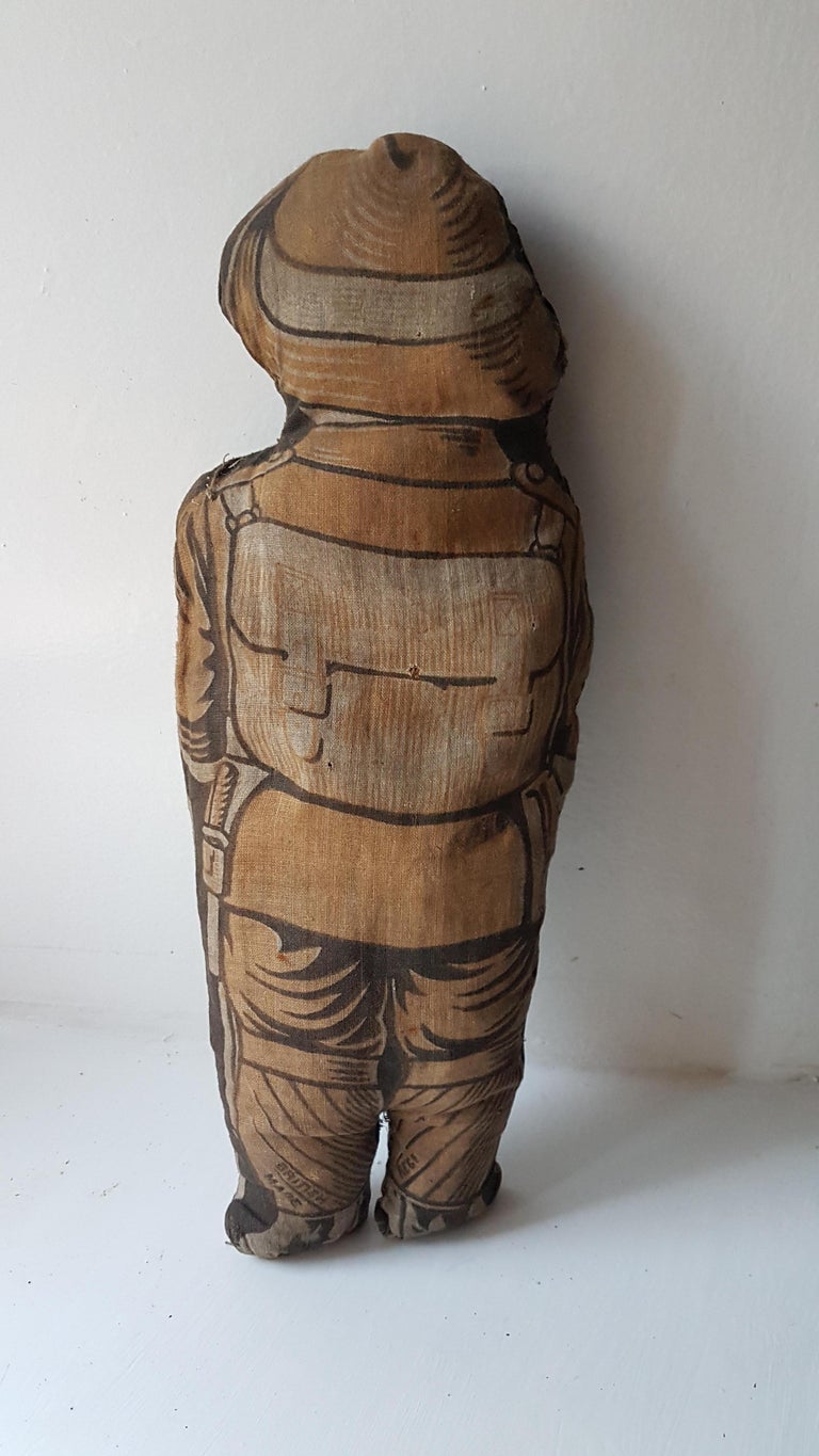 ANZAC WW1 Straw Rag Doll of a Soldier For Sale at 1stDibs