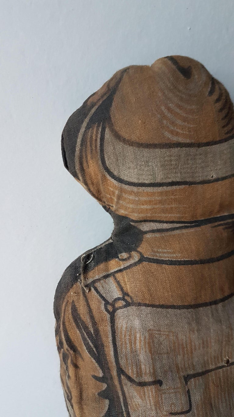 ANZAC WW1 Straw Rag Doll of a Soldier For Sale at 1stDibs