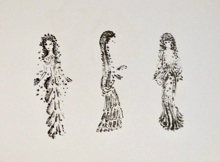 Apelles Fenosa - Apeles Fenosa Spanish Sculptor Mourlot Lithograph ...
