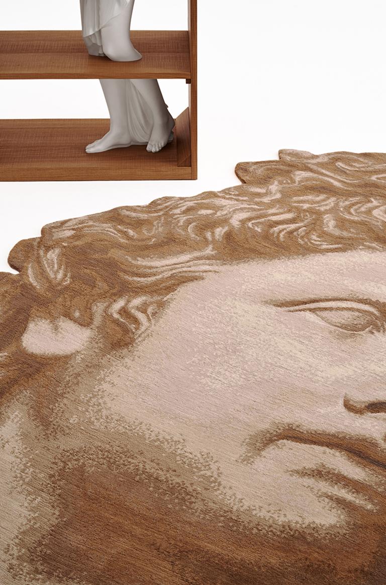 Apollo - Beige Irregular shape Hand-knotted Wool Rug by Fabio Novembre ...