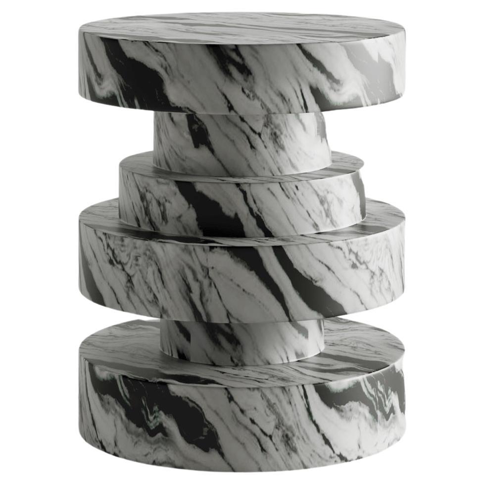 Apollo Marble End Table For Sale at 1stDibs