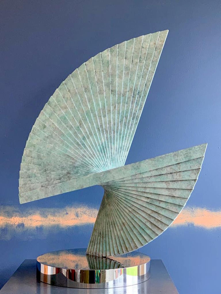 'Apollo' Table Sculpture in Bronze by Thomas Joynes For Sale at 1stDibs