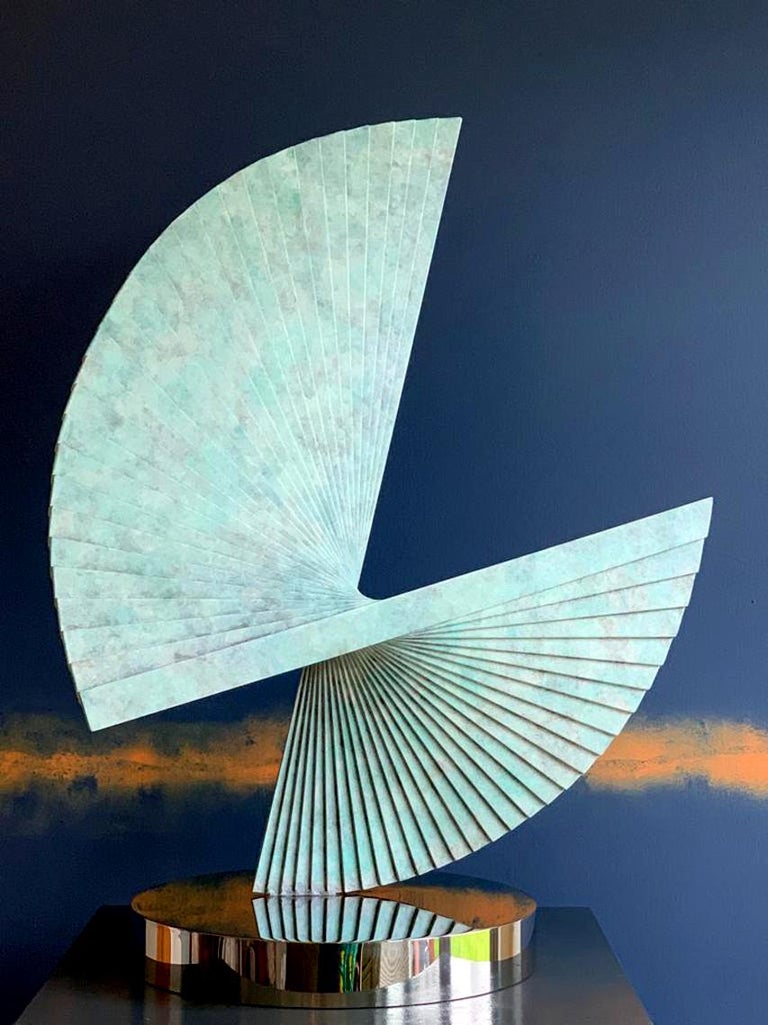 'Apollo' Table Sculpture in Bronze by Thomas Joynes For Sale at 1stDibs