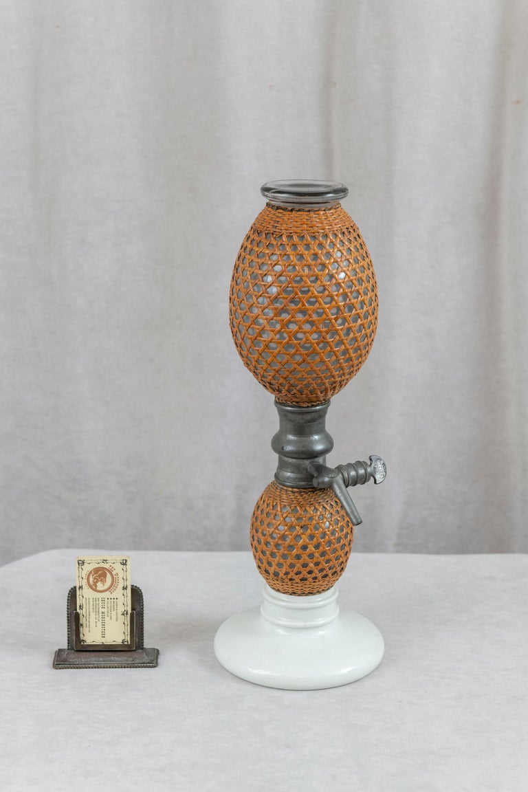 Apothecary Counter-Top Gasogene Seltzer Dispenser, French, ca. 1900 For ...