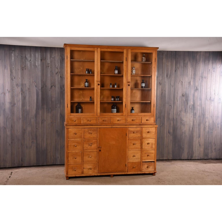Apothecary Haberdashery Display Cabinet circa 1930s Number 10 at 1stDibs