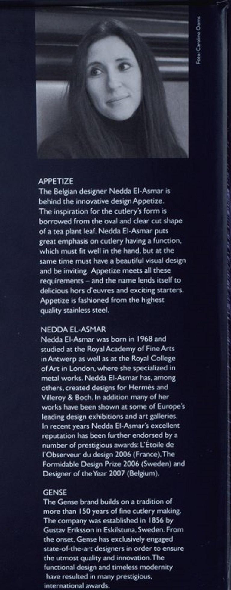 Appetize, Nedda El-Asmar for Gense, Sweden. Starter cutlery set For ...