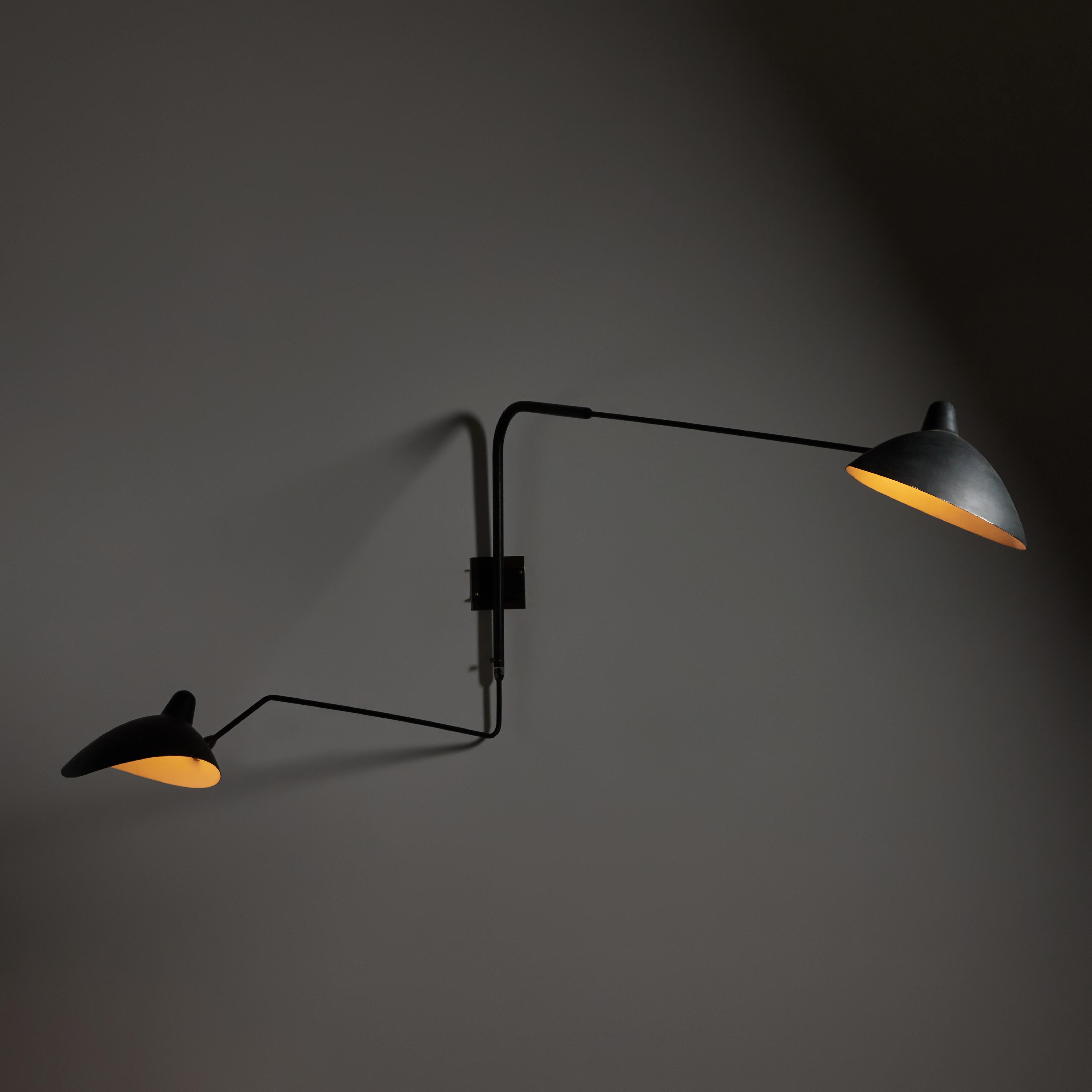 Applique 2 Bras Pivotants Dont 1 Courbe by Serge Mouille For Sale at ...