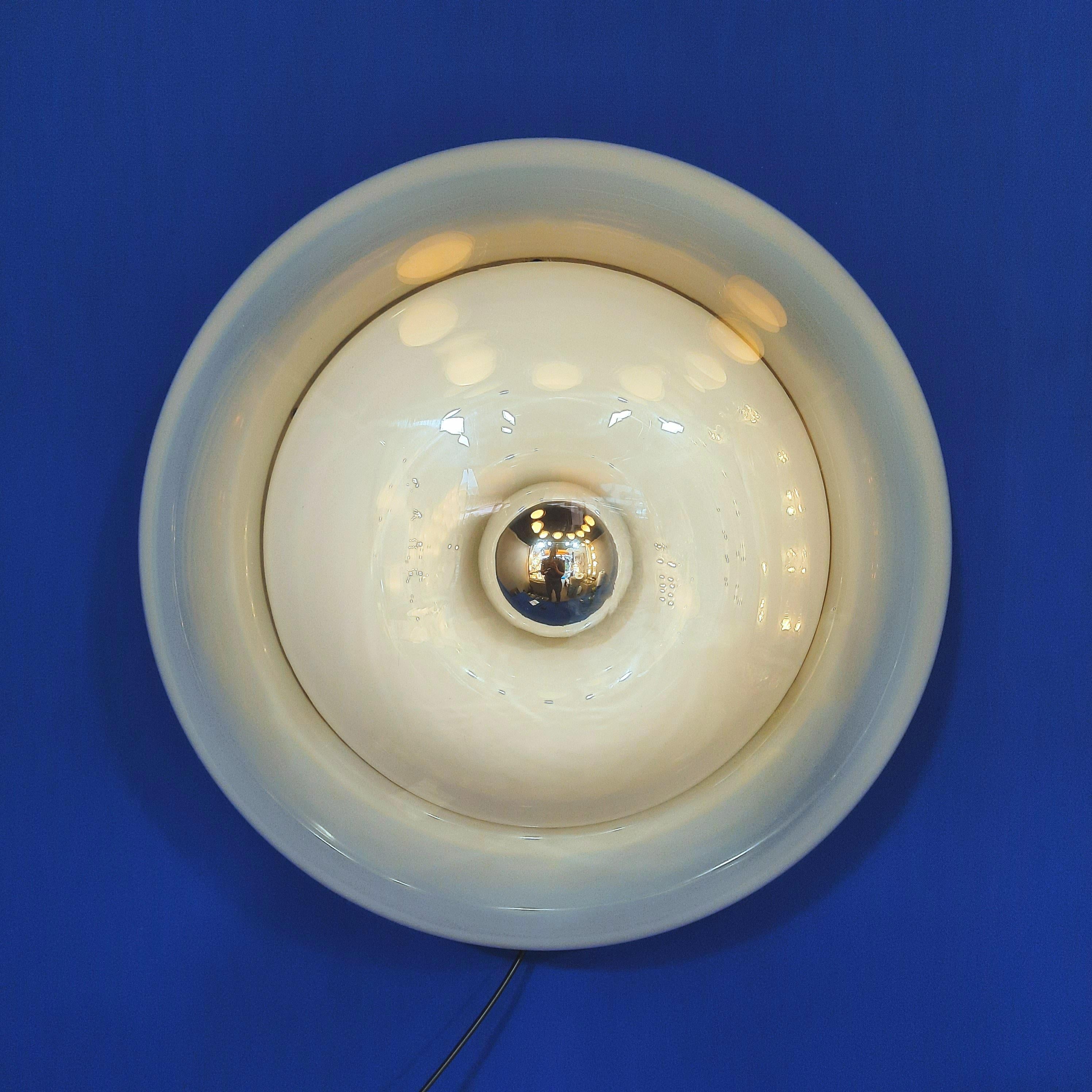 Applique Double Verre Soufflé Murano at 1stDibs