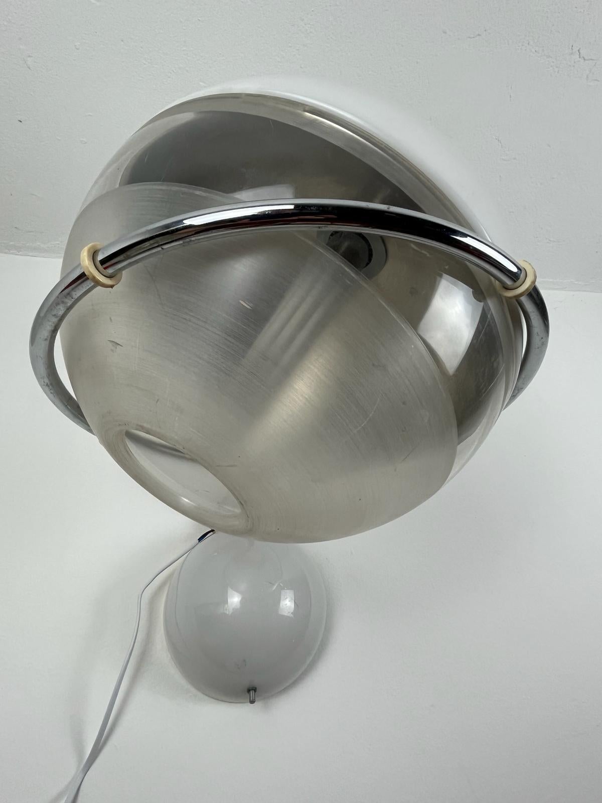 Fabio Lenci wall sconce in plastic and steel Guzzini 1970s For Sale at ...