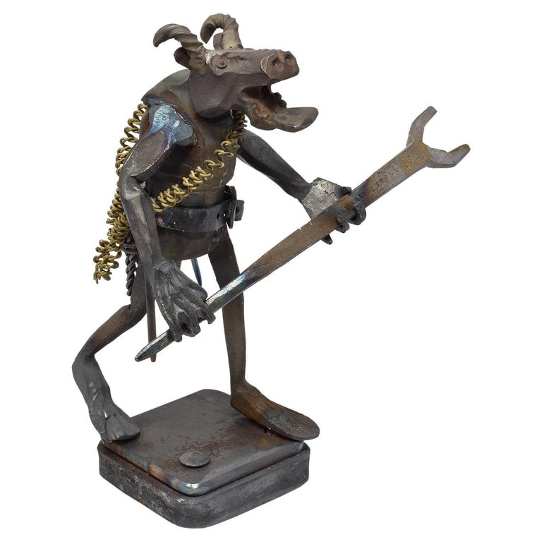 "Apprentice Troll" Sculpture by Bay Area Blacksmith William Roan For ...