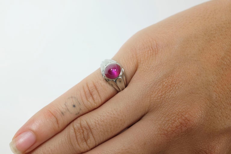 Approximately 2.00 Carat Burma No Heat Star Ruby Cab on Tiffany and Co ...