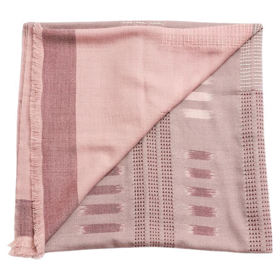 Pima Cotton Handwoven Throw Macrame Accent Natural Dye in Apricot, in ...