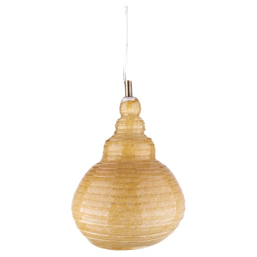 Cocoon Gray Pendant Lighting by Ceren Gurkan , Hand-blown glass For ...