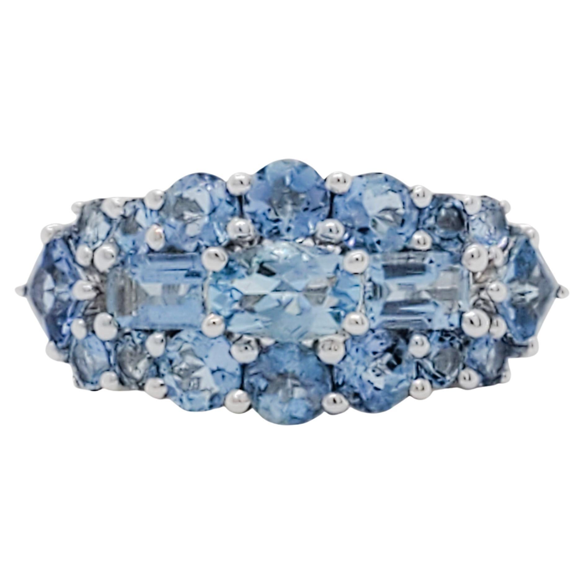 Dior Multi Colored Gemstone Cluster Ring in 18K Yellow Gold For Sale at ...