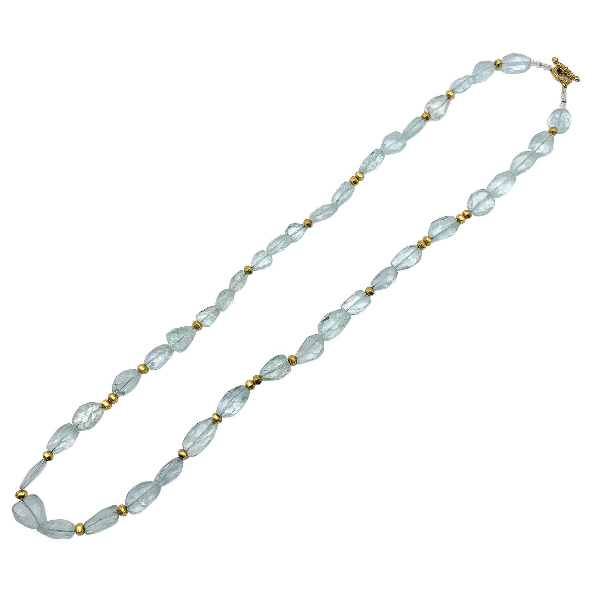 Antique Diamond, Gem Set and Silver Top Gold Necklace at 1stDibs ...