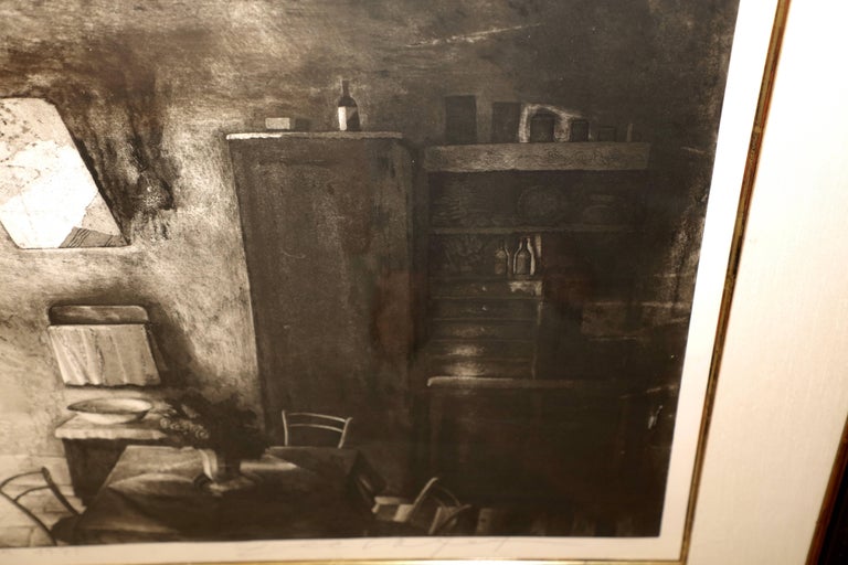 Aquatint Dated 1995 by the Noted Bosnian Artist Safet Zec at 1stDibs