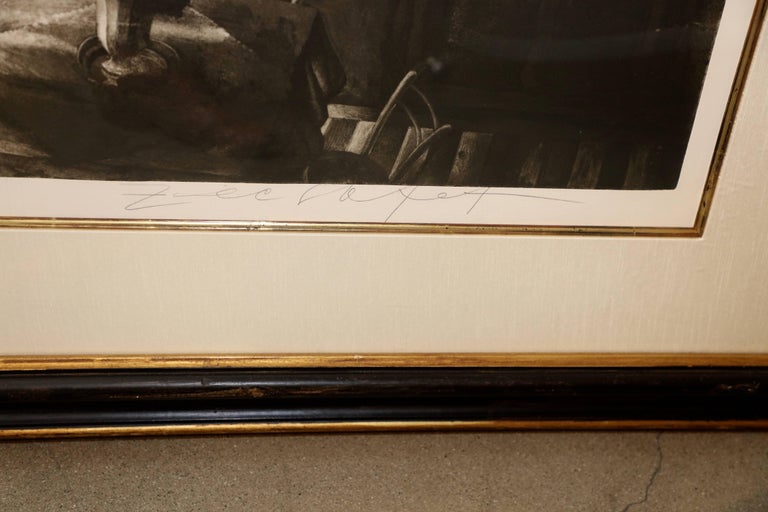 Aquatint Dated 1995 by the Noted Bosnian Artist Safet Zec at 1stDibs