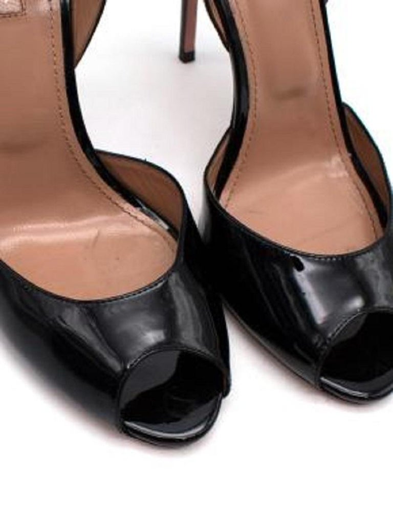 Aquazzura open toe d'orsay pumps For Sale at 1stDibs