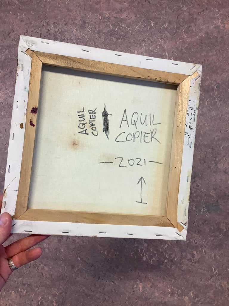 Aquil Copier - Aquil Copier, Untitled, Oil on Canvas, 2021 For Sale at ...