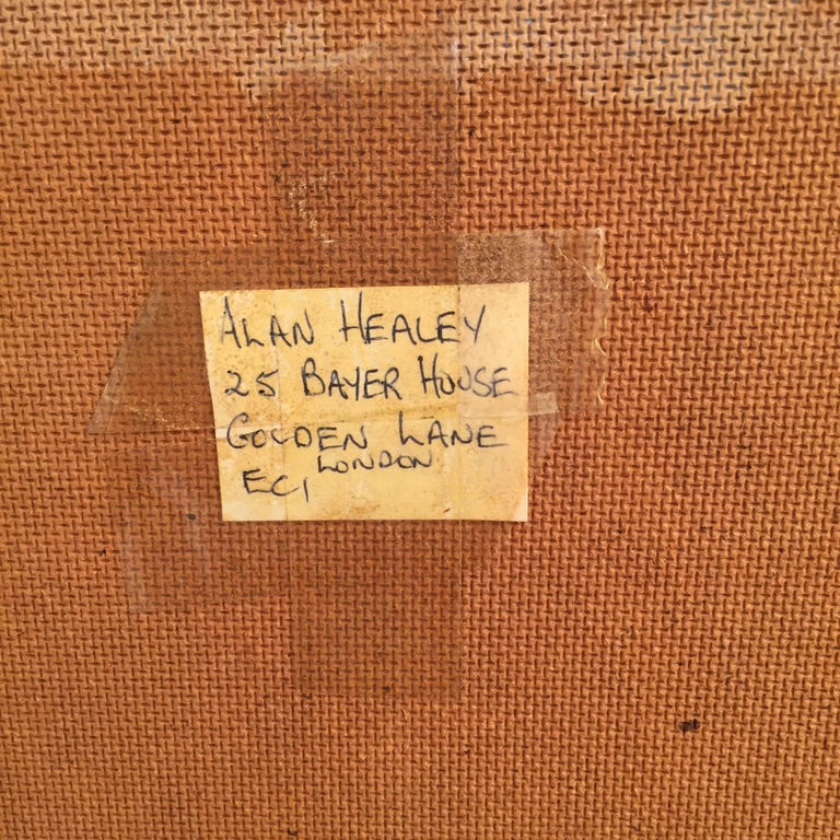 Arabesque Vintage Painting By Alan Healey 1980s Exotic Boho Chic For ...