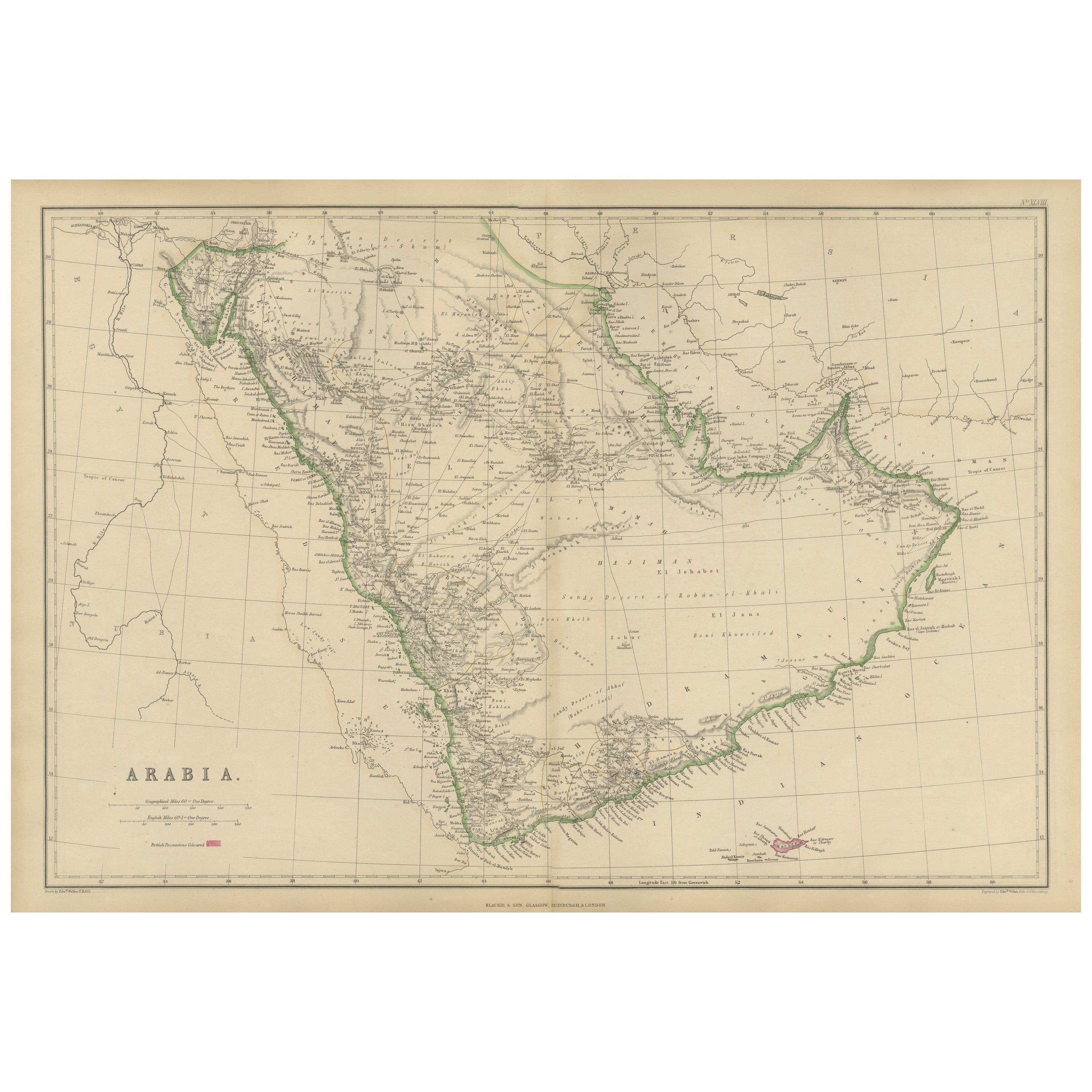 Mecca Kaaba wall Map Islamic Saudi Arabia by der Neue Schulmann Germany ...