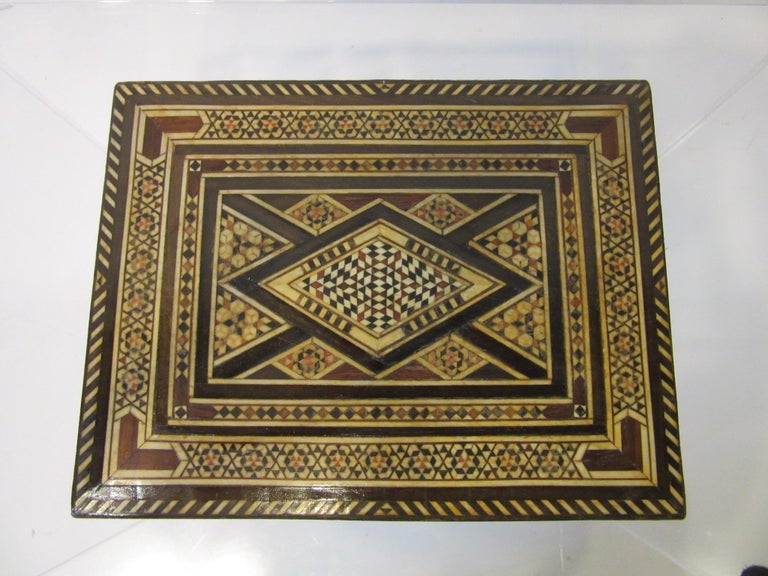 Arabian Mosaic Syrian Micro Mosaic Jewelry / Exotic Box For Sale at 1stDibs