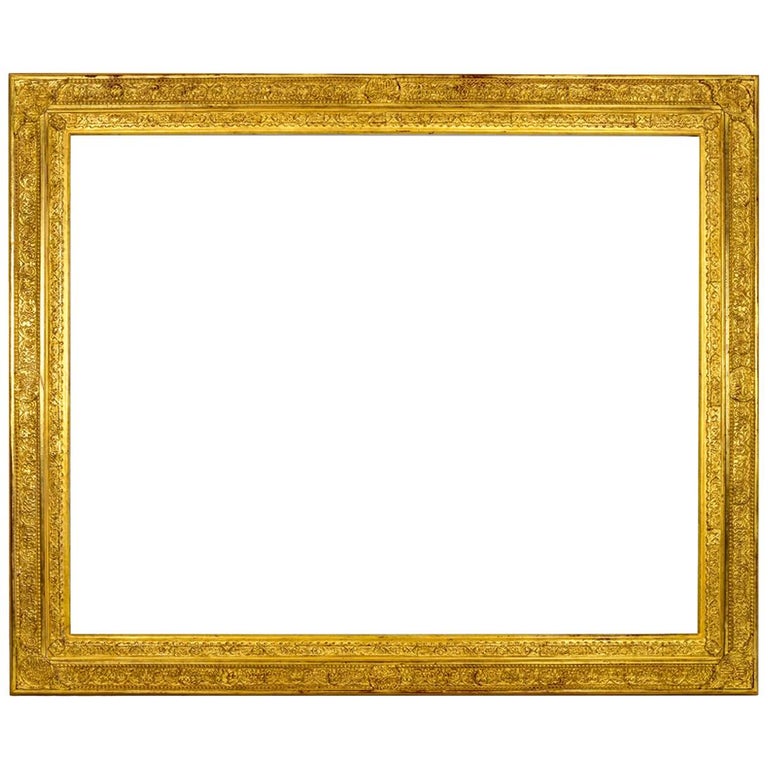 Arabian Style Frame in Giltwood, 20th Century For Sale at 1stDibs