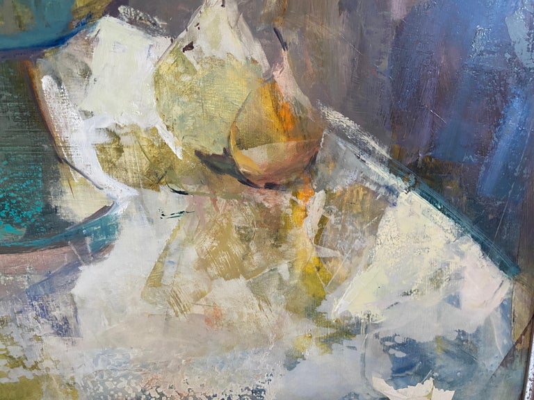 Aracely Alarcón - Interior with fruit . Colorful Expressionist Still ...