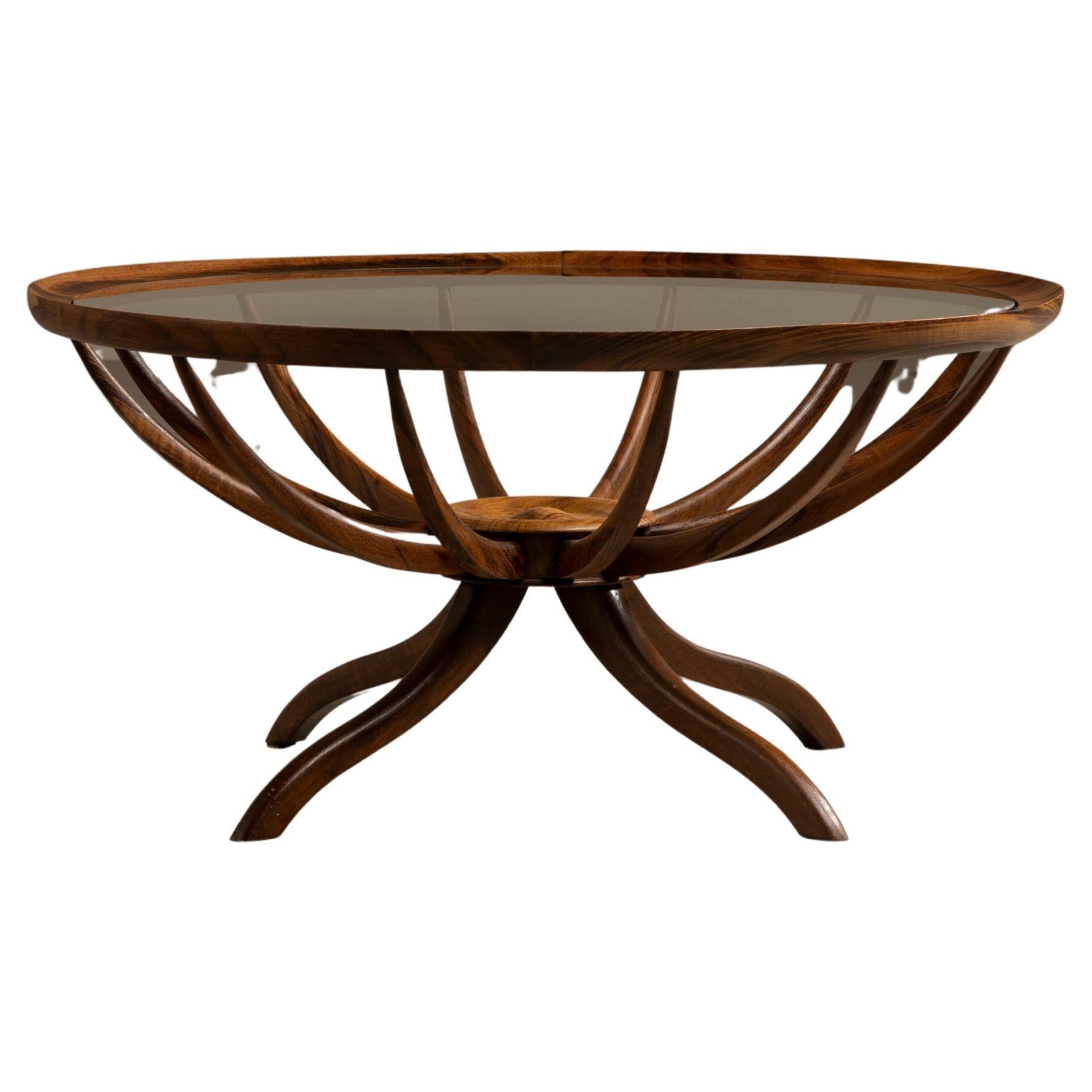 Coffee Table by Giuseppe Scapinelli, Brazilian Mid-Century Modern ...