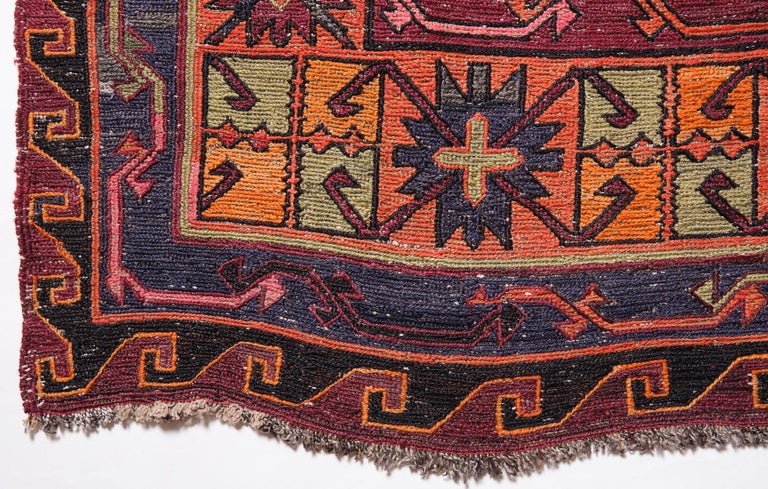 Collection de tapis Ararat, tapis Soumak du Caucase ancien, tapis du ...