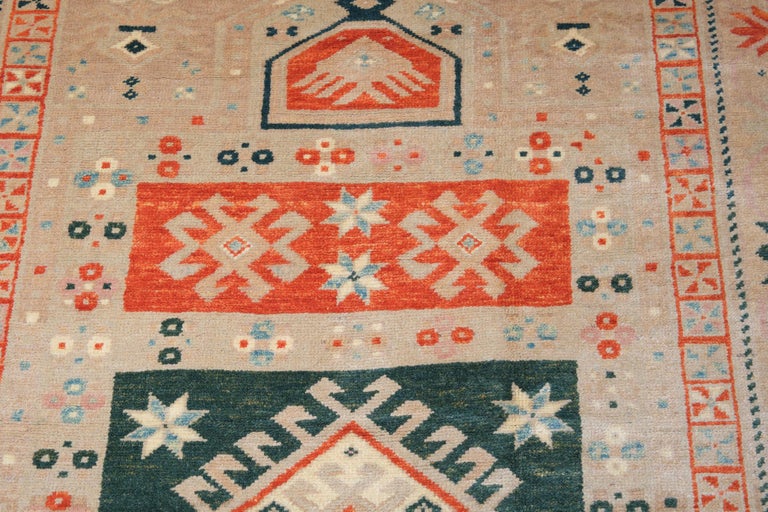 Ararat Rugs Double Migrab Genje Saliani Prayer Rug Caucasian Carpet ...