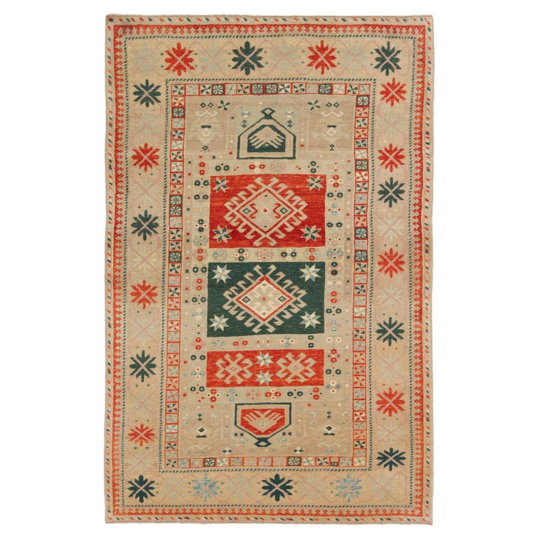 Ararat Rugs Double Migrab Genje Saliani Prayer Rug Caucasian Carpet ...