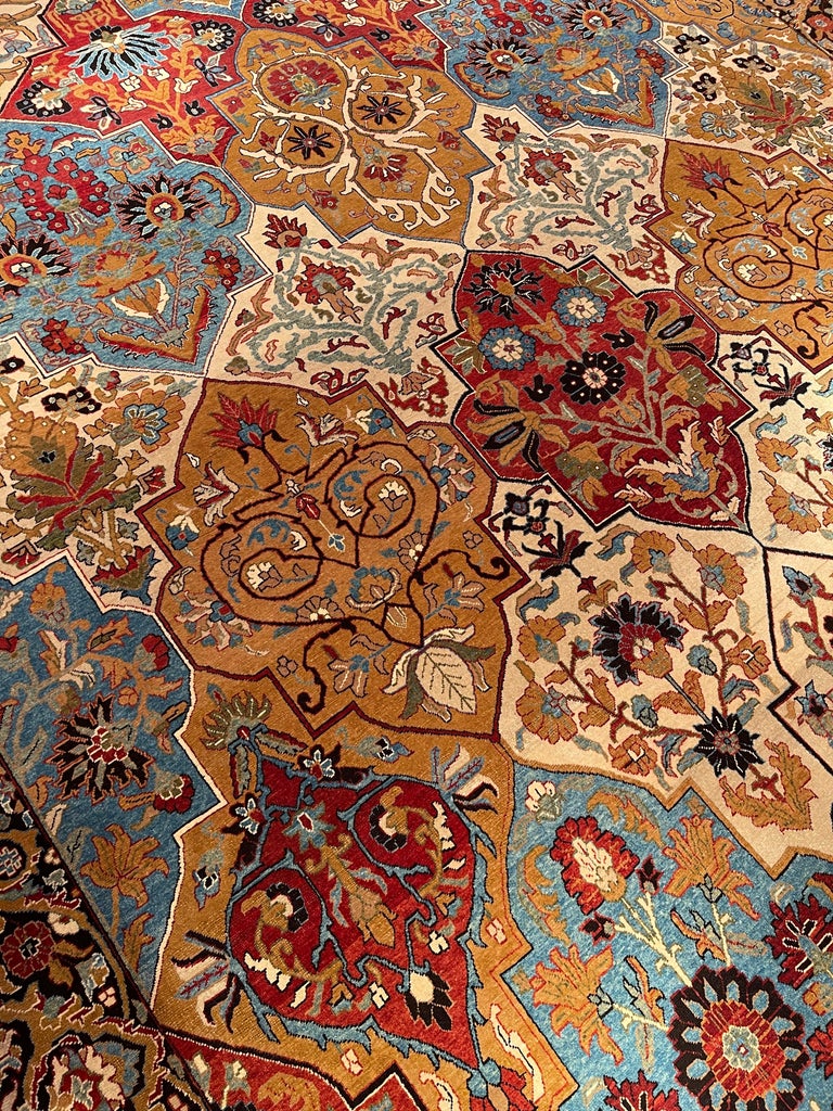 Ararat Rugs Kerman Multi-Medallion Carpet 17th Century Revival Rug ...