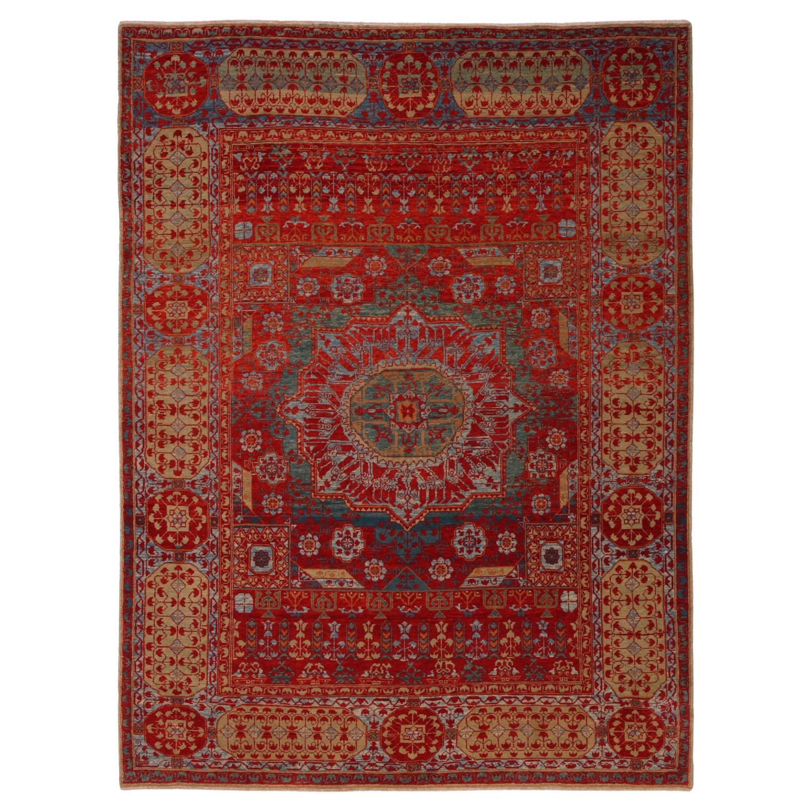 Ararat Rugs Mamluk Carpet with Central Star 16th Century Revival ...