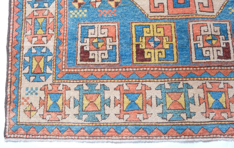 Ararat Rugs Memling Gul Kazak Rug, 19th C. Caucasian Revival Carpet ...