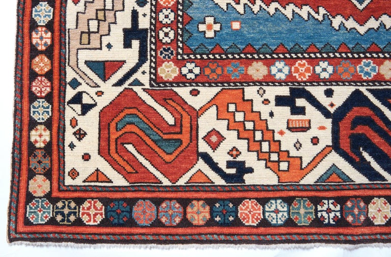 Ararat Rugs Shirvan Rug with Hexagon Columns Caucasia Revival Carpet ...