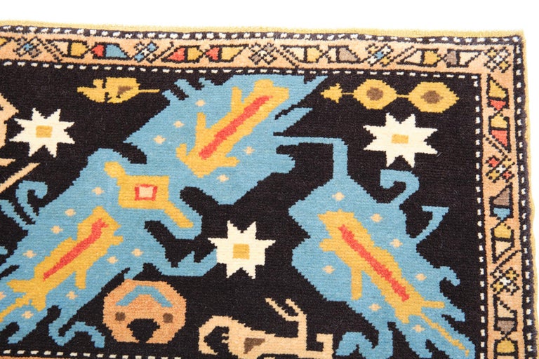 Ararat Rugs the Sailer Anchor Carpet 17th Century Anatolian Revival ...